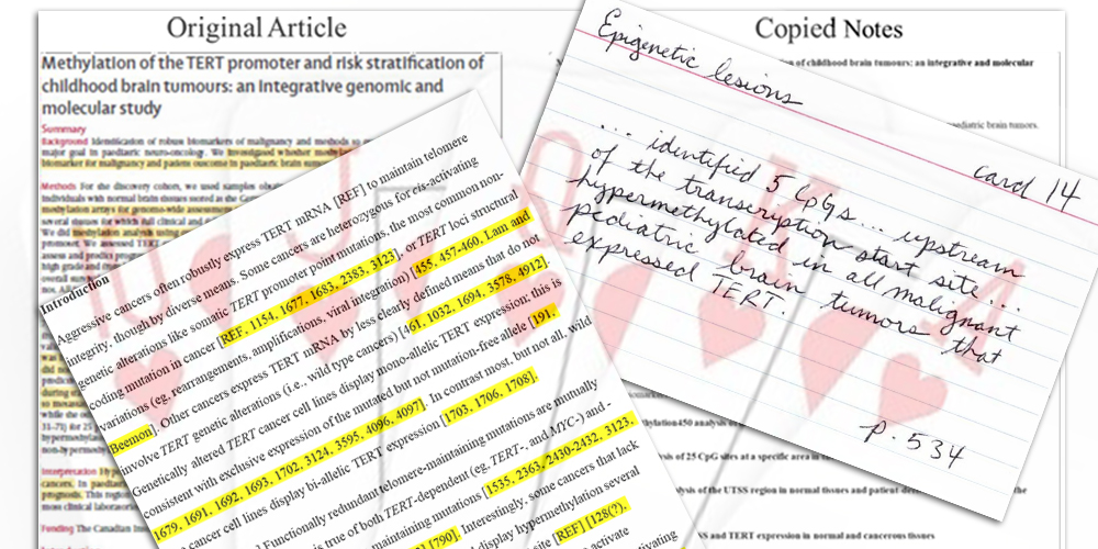 How to gather and organize information