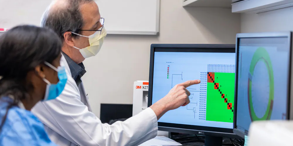 What is genomic surveillance?