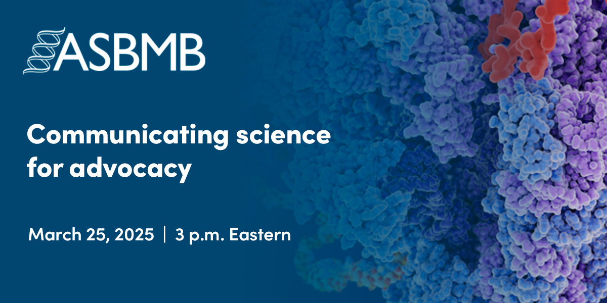 Communicating science for advocacy