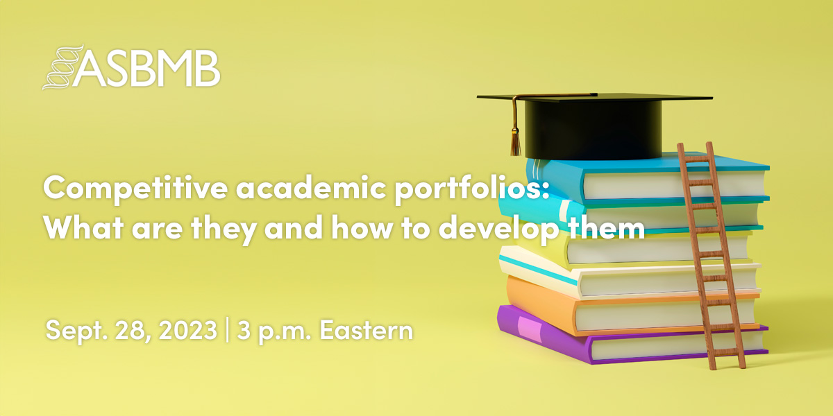 How to develop competitive academic portfolios