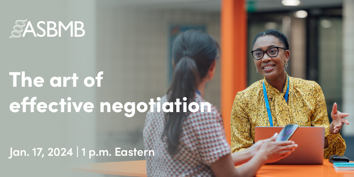 The art of effective negotiation for women scientists