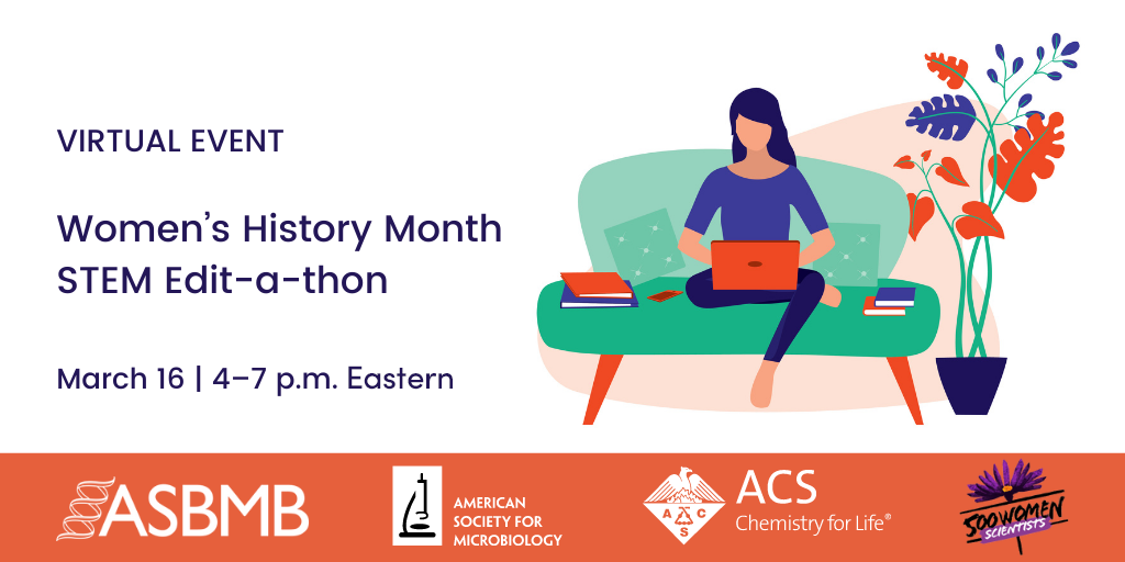 Women s History Month STEM Wikipedia Edit a thon women-s-history-month-stem-wikipedia-edit-a-thon