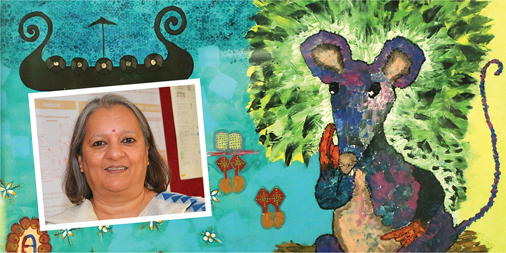 Sandhya Visweswariah does a balancing act between science and her society